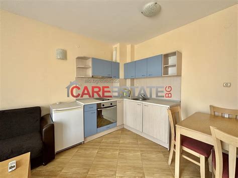 Двустаен в Слънчев бряг със страхотна тераса Двустаен апартамент 66 кв м Тухла 2010 г 6 е