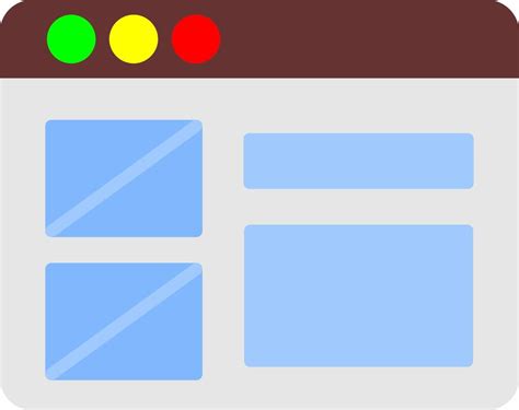 Wireframe Flat Icon 43303182 Vector Art At Vecteezy