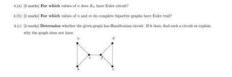 Solved 4n 3 Marks For Which Values Of N Does K Have