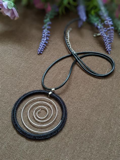 Кулон підвіска спіраль бохо — ціна 220 грн у каталозі Кулони Купити аксесуари за доступною ціною