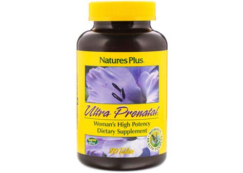 Natures Plus Ultra Prenatal пренатальные витамины 180 таблеток купить в ...