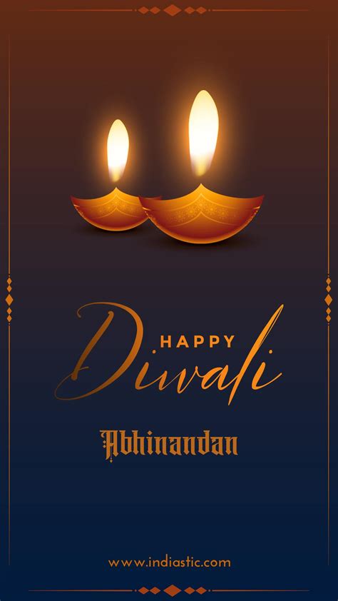 Happy Diwali Abhinandan Image