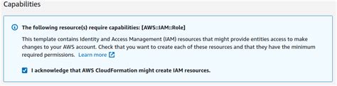 Amazon Web Services Requires Capabilities Capabilityiam