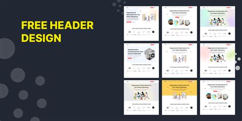 Free Web Header Design Figma