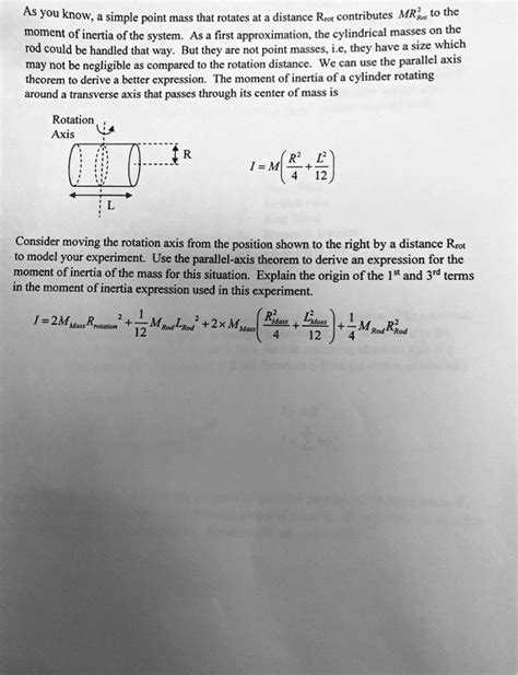 video solution theorem to derive a better expression the moment of