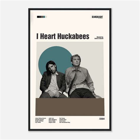 I Heart Huckabees Movie Poster I Heart Huckabees Film Poster Film