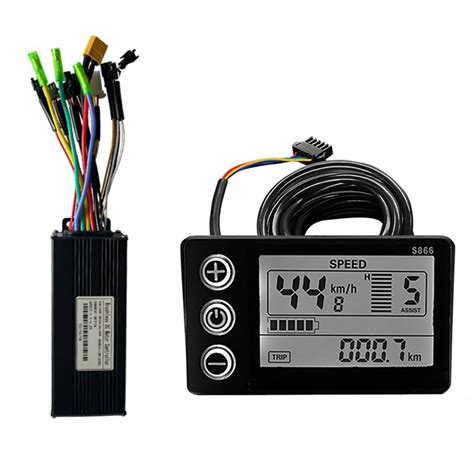 36 48v 30a 1000w Sine Wave Controller S866 Display For E Bike Electric