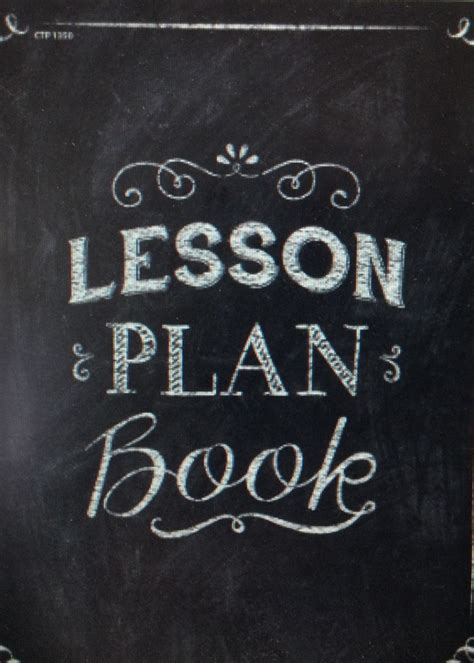 Chalk It Up Lesson Plan Book School Spot