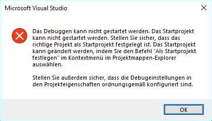 C Debug Start Disabled In Vs On Net Core Projects Stack Overflow