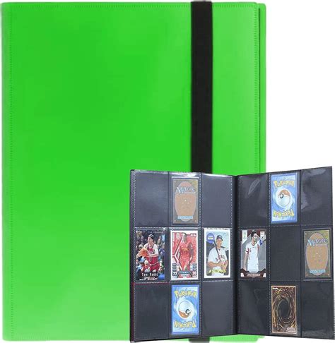 Trading Cards Album Folder Black Card Album Holder High Qulity Card Folder For Football