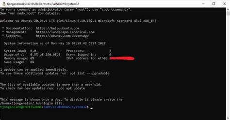 Two Different Versions Of WSL When I Open As Regular User Versus Admin Issue Microsoft