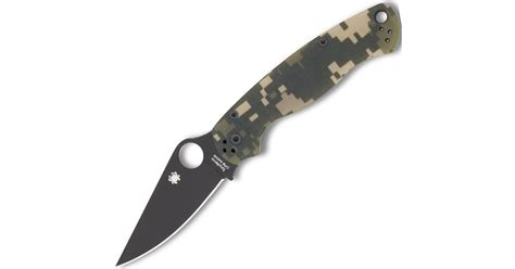 Spyderco Para Military 2 G 10 Camo Knife Pocket Knife • Price