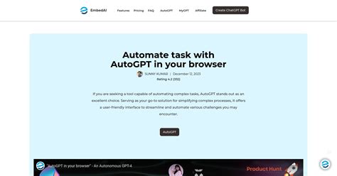 AutoGPT Revolutionizing Task Automation With AI Language Tech