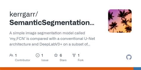 Github Kerrgarr Semanticsegmentationcityscapes A Simple Image Segmentation Model Called My