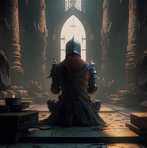 Рыцарь в храме · бесплатная фотография от Tolgor картинки и обои на рабочий стол