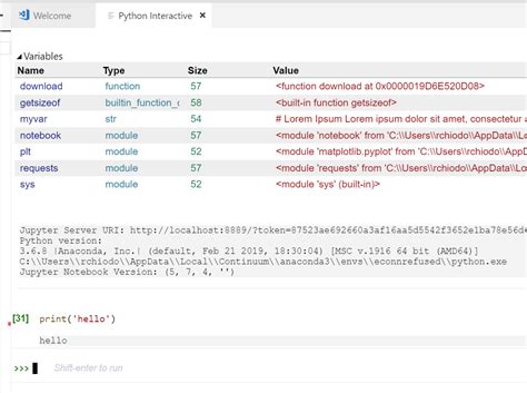 Improved Data Science Debugging Tools · Issue 1529 · Microsoftvscode Jupyter · Github