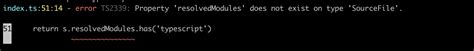Expose ResolvedModules Property Of SourceFile Issue 33994