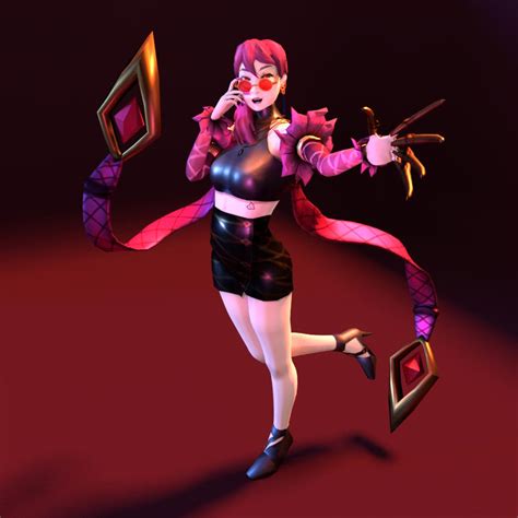 Cristian Hipolito On Linkedin Kda Evelynn Blender Blender3d B3d