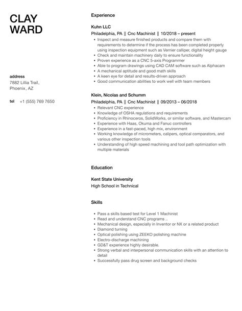 Cnc Machinist Resume Samples Velvet Jobs Cnc Machinist Resume Samples Velvet Jobs