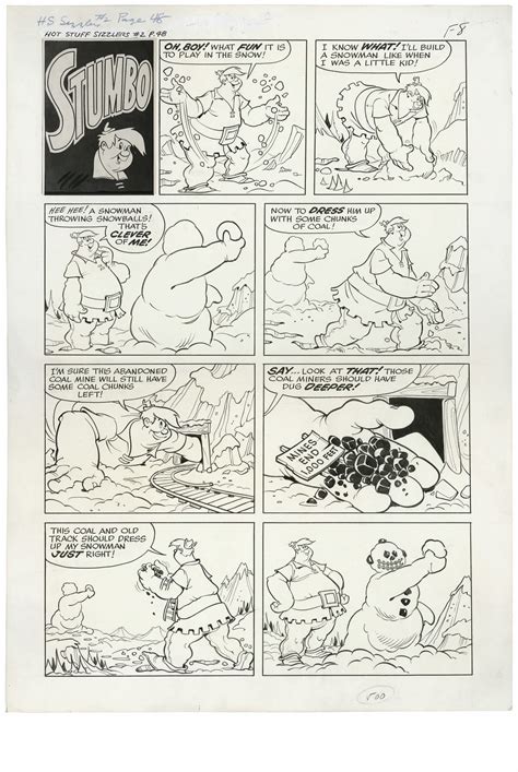 Warren Kremer Attributed Hot Stuff Sizzlers 2 Complete 2 Page
