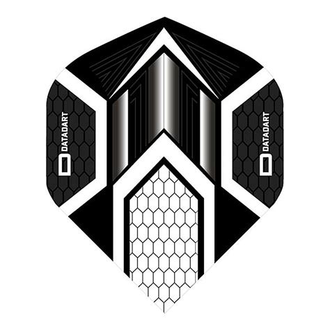 Hex Black White Schoondart