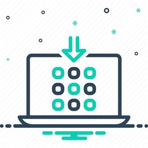 Inputs Down Keybord Laptop Key Device Keypad Icon Download On