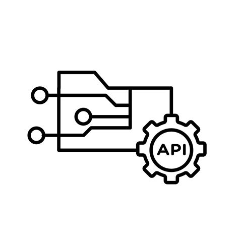 Api Icon Outline Flat Icon 47526004 Vector Art At Vecteezy