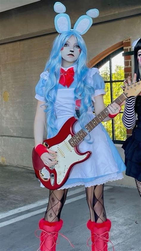 Halloween Costume Rockstar Bonnie Cosplay Toy Bonnie Costume Bonnie