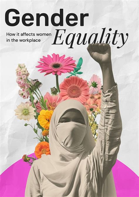 Gender Equality Poster Template Free Editable Template Rawpixel