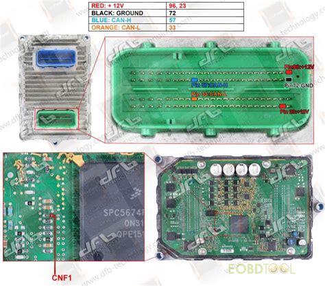 Foxflash Fca Gpec2 Gpec3 Gpec4lm Gpec2a Pinout In Boot Mode