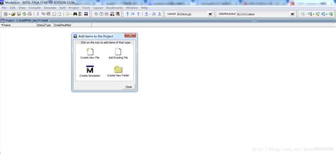 Modelsim新建工程进行功能仿真modelsim新建工程 Default Library Name Csdn博客