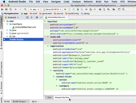 File Androidmanifest Xml Trong Android Freetuts
