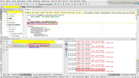How To Log In Buildgradle Android Mobikul