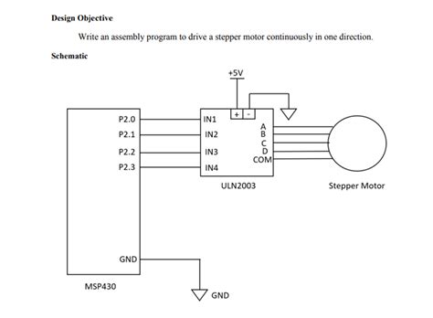 Solved Please Write An Assembly Language Code To Make A Stepper