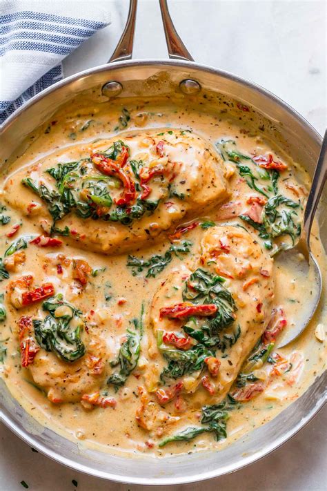 Easy Recipe Yummy Creamed Spinach Chicken Prudent Penny Pincher