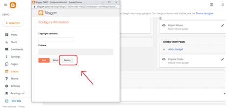 How To Remove Powered By Blogger In Blogger Step By Step Guide