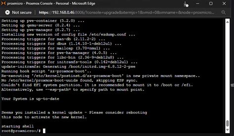 Updating Upgrading Proxmox VE Guide In Web GUI