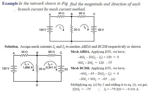 Nodal Analysis And Mesh Analysis Pptx