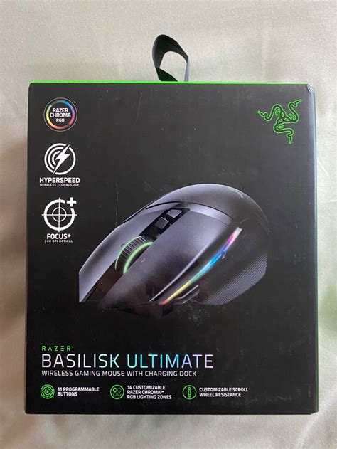 Razer Basilisk Ultimate Computers Tech Parts Accessories Mouse Mousepads On Carousell