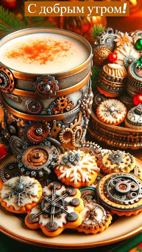 С добрым утром Кофе Зима Доброе утро