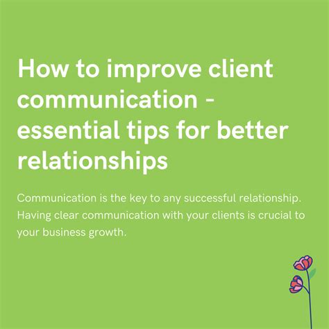 How To Easily Improve Communication With Your Clients
