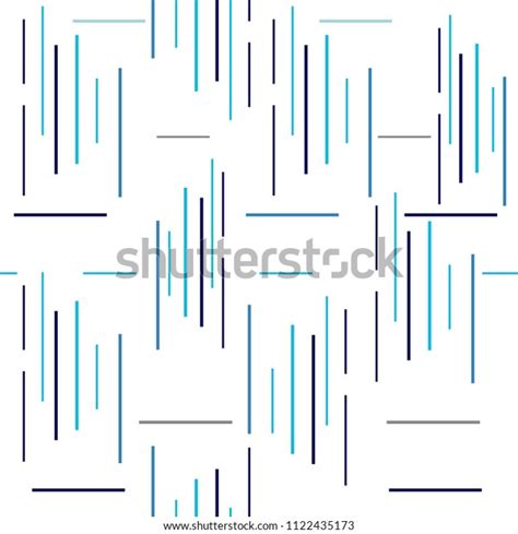 Seamless Abstract Pattern Horizontal Vertical Stripes Stock Vector Royalty Free