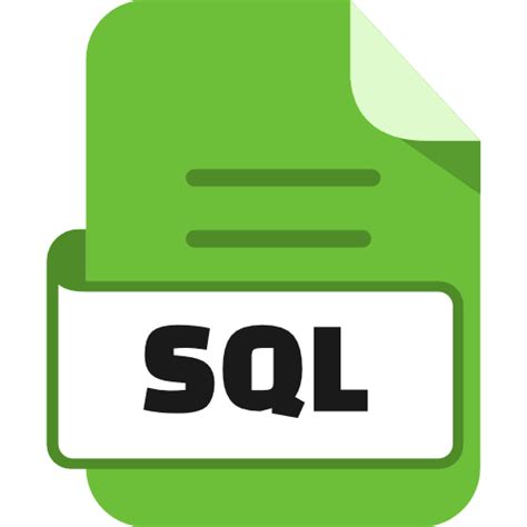 File Sql Color Green Icon Svg Vector And Png Free Download Uxwing