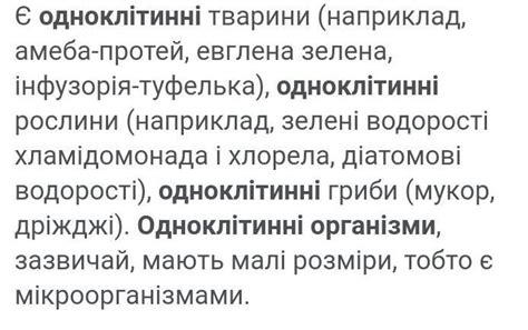 які ще є одноклітинні організми та які їх особливості помогите пожалуйста очень надо Школьные