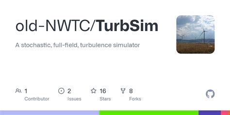 Github Old Nwtcturbsim A Stochastic Full Field Turbulence Simulator