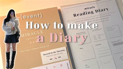 세 달에 걸쳐 완성된 독서 다이어리 제작 과정ㅣ자사몰 Open 🎉 Youtube