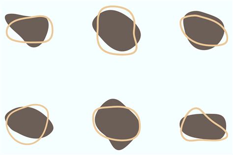 Organic Blob Shape Design Set Vector Art At Vecteezy