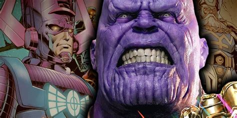 Thanos Settles Marvel S Official Ranking Of Gods In One Image