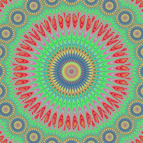 프랙탈 디자인 패턴 배경 Eps Ai Uidownload