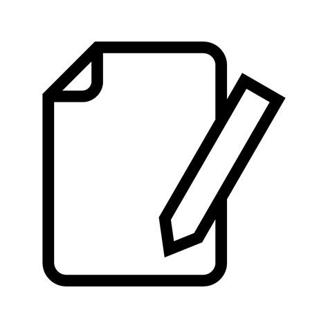 Essay Icon Vector Symbol Design Illustration 26632911 Vector Art At